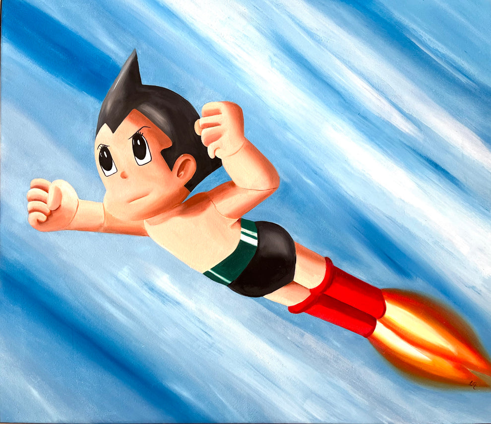 Astro Boy flying – Leonie McIntosh