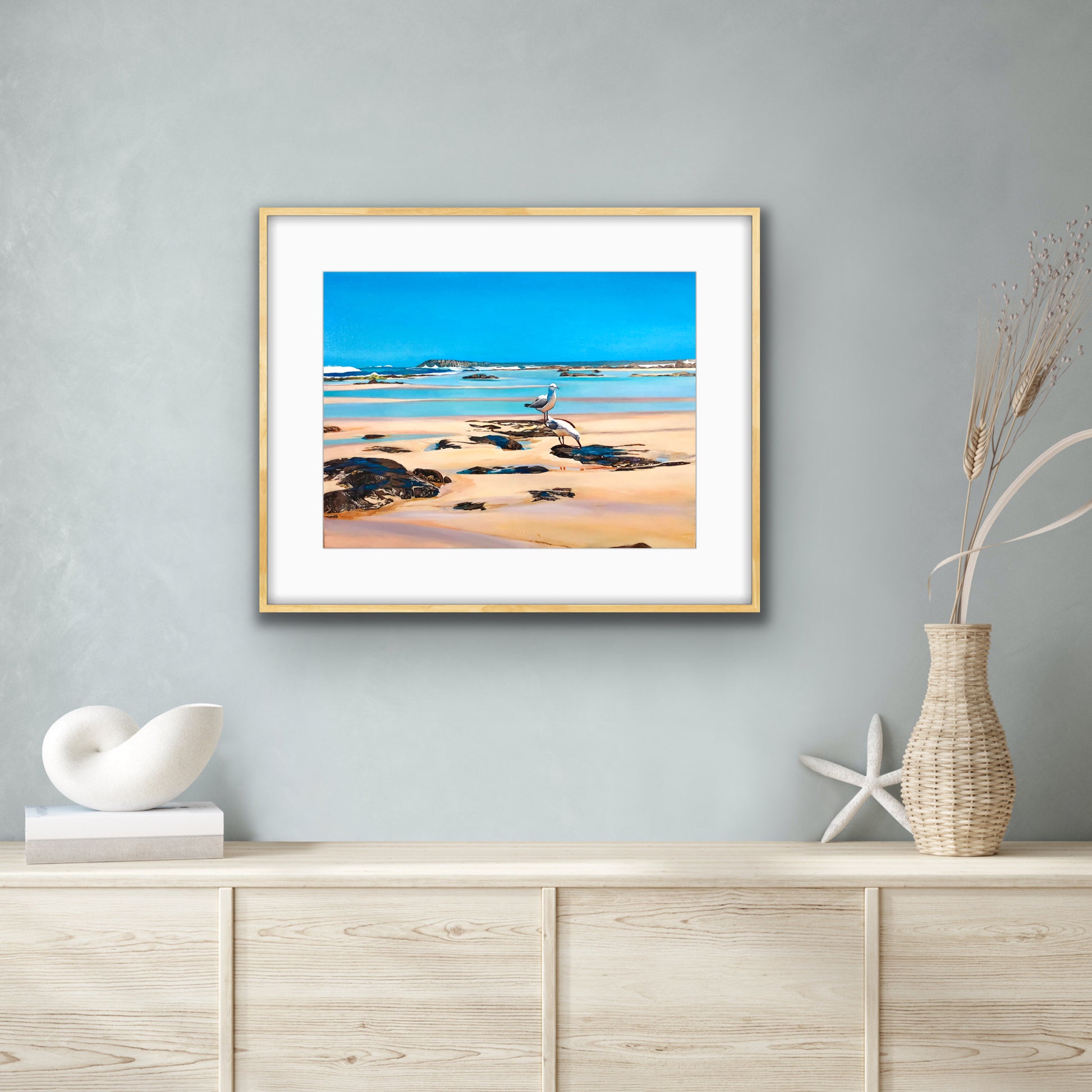 'Shelly Beach' limited ed. print – Leonie McIntosh